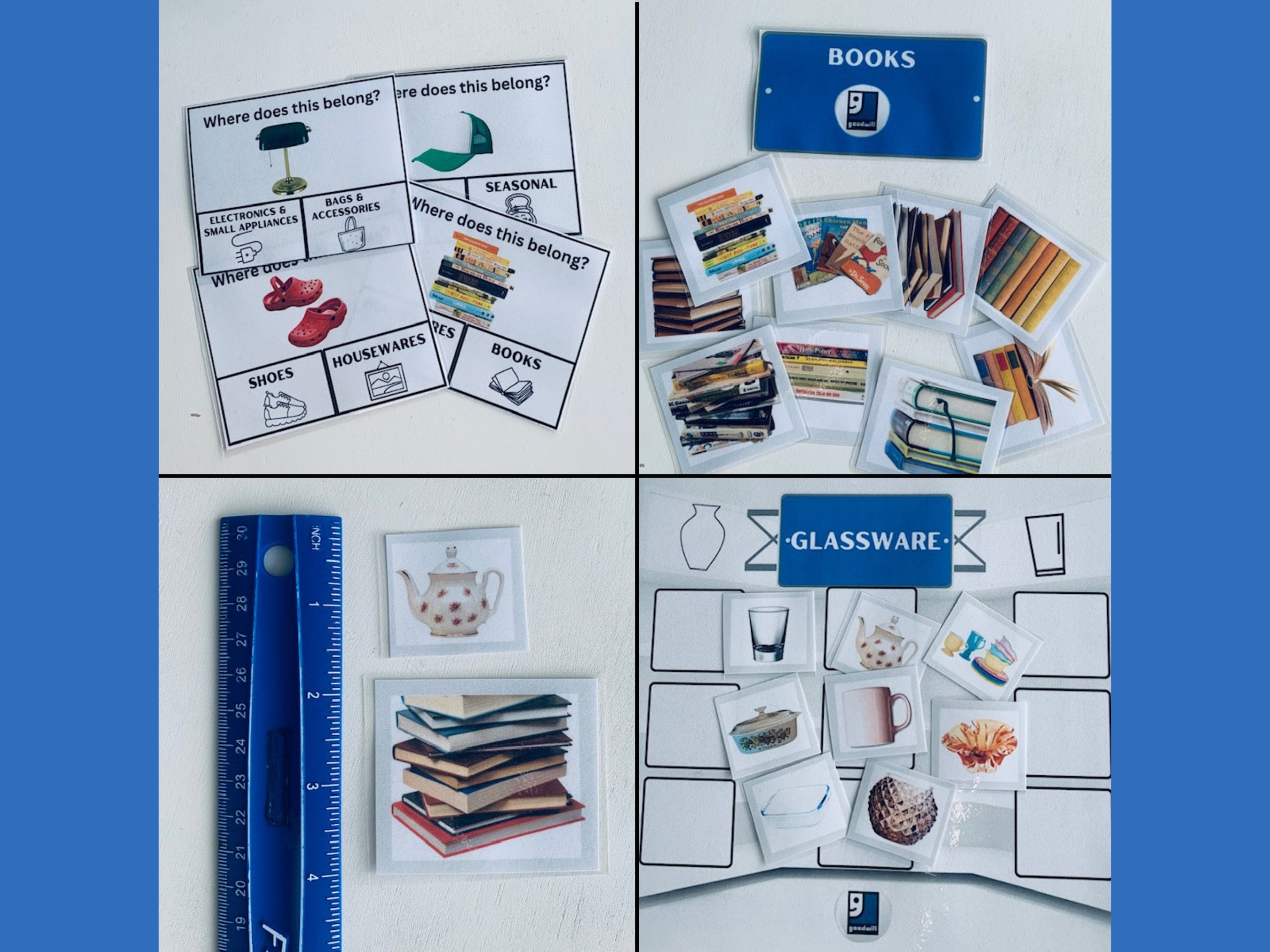 Life Skills Interactive Bulletin Board | Special Education Work Skills ...