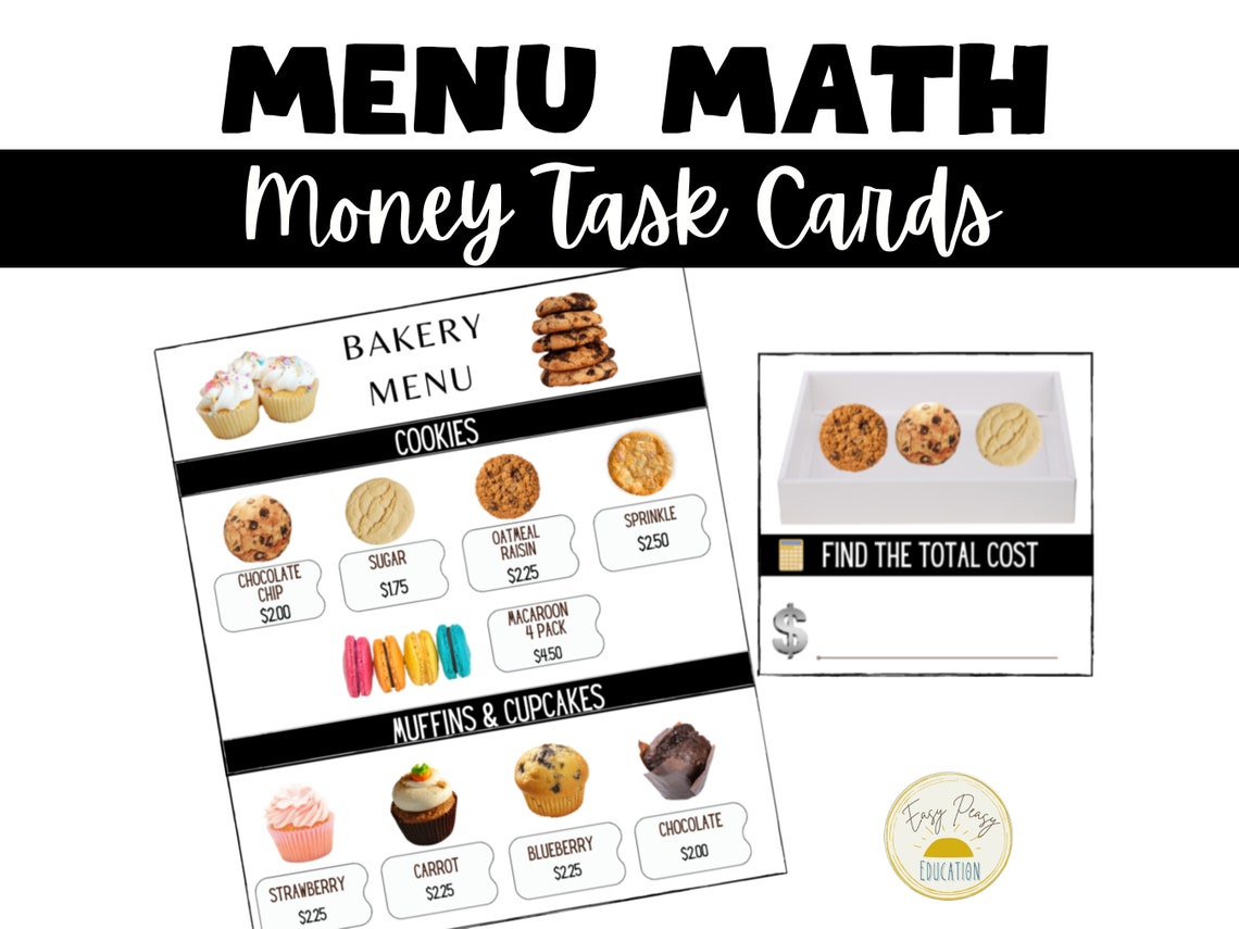 Money Task Cards | Find the Total | Real Pictures | Life Skills ...