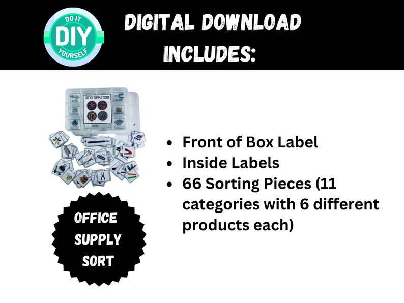 Special Education Task Box | Vocational & Life Skills |independent ...