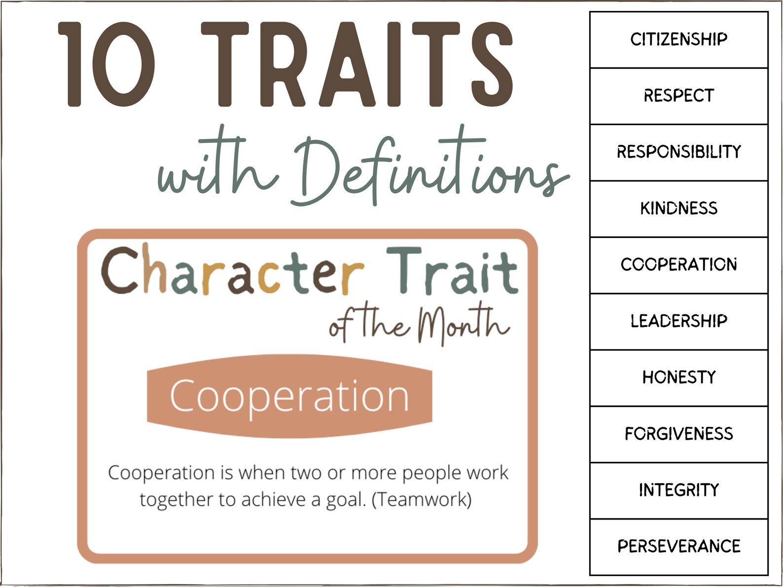 Neutral Toned Posters | Boho Color Palette | Neutral Classroom Decor ...