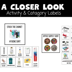 Task Boxes | Special Education Life Skills Activity | Vocational Work ...