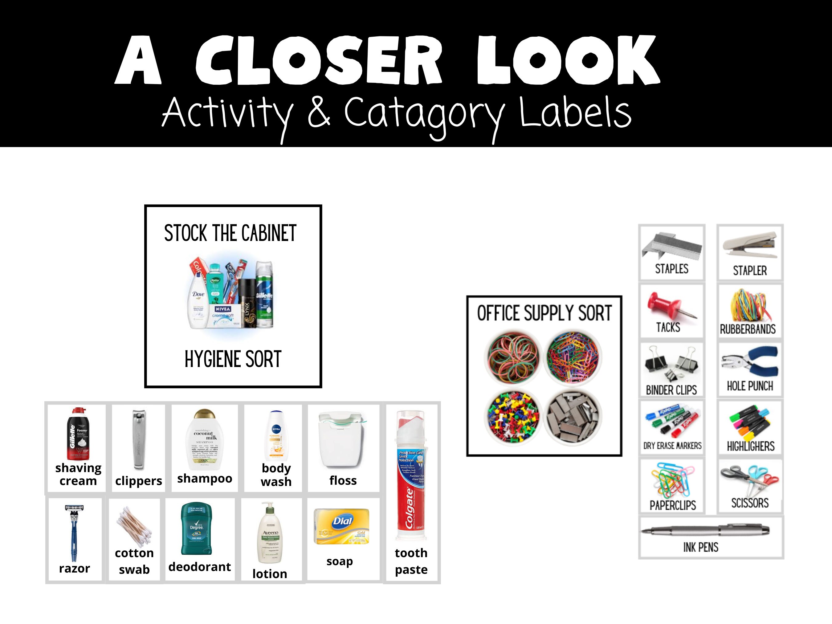 Task Boxes Special Education Life Skills Activity Vocational Work Task ...