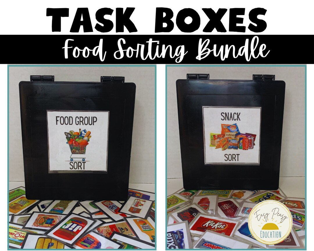 Vocational Task Boxes for Special Education | Life Skills Work Boxes ...