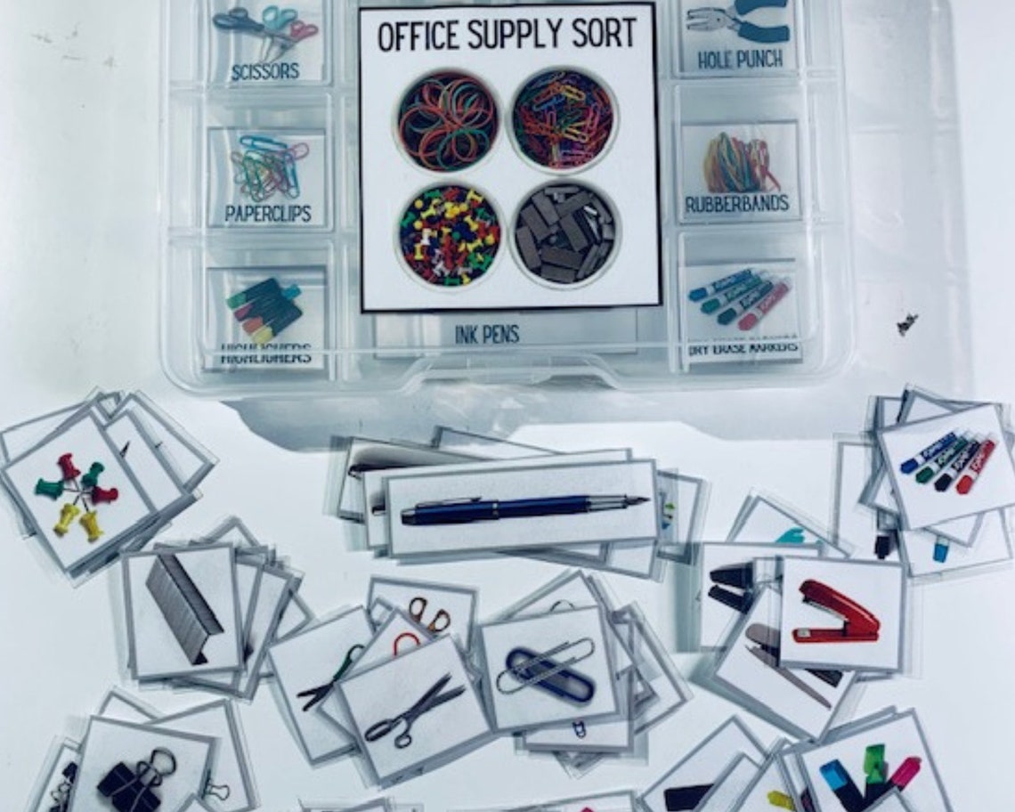 Special Education Task Box | Vocational & Life Skills |independent ...