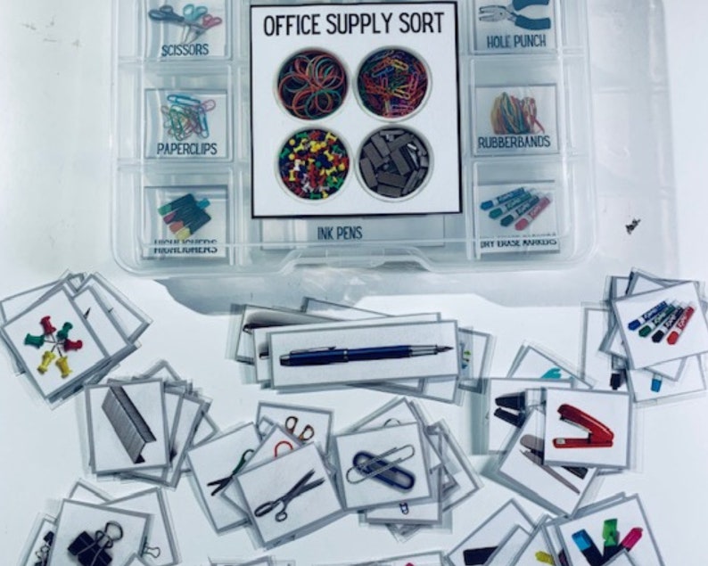 Special Education Task Box | Vocational & Life Skills |independent ...