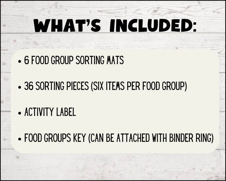 Food Group Sorting Activity Real Food Pictures Food Pyramid Food ...