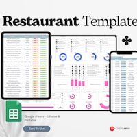 Restaurant Prep Sheet, Food Prep Chart, Food Prep Sheet, Restaurant ...