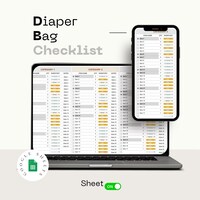 Toddler Packing List Printable PDF, 1 Year Old Travel Essentials ...