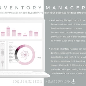 Inventory Tracker Inventory List Inventory Sheet Inventory Log ...