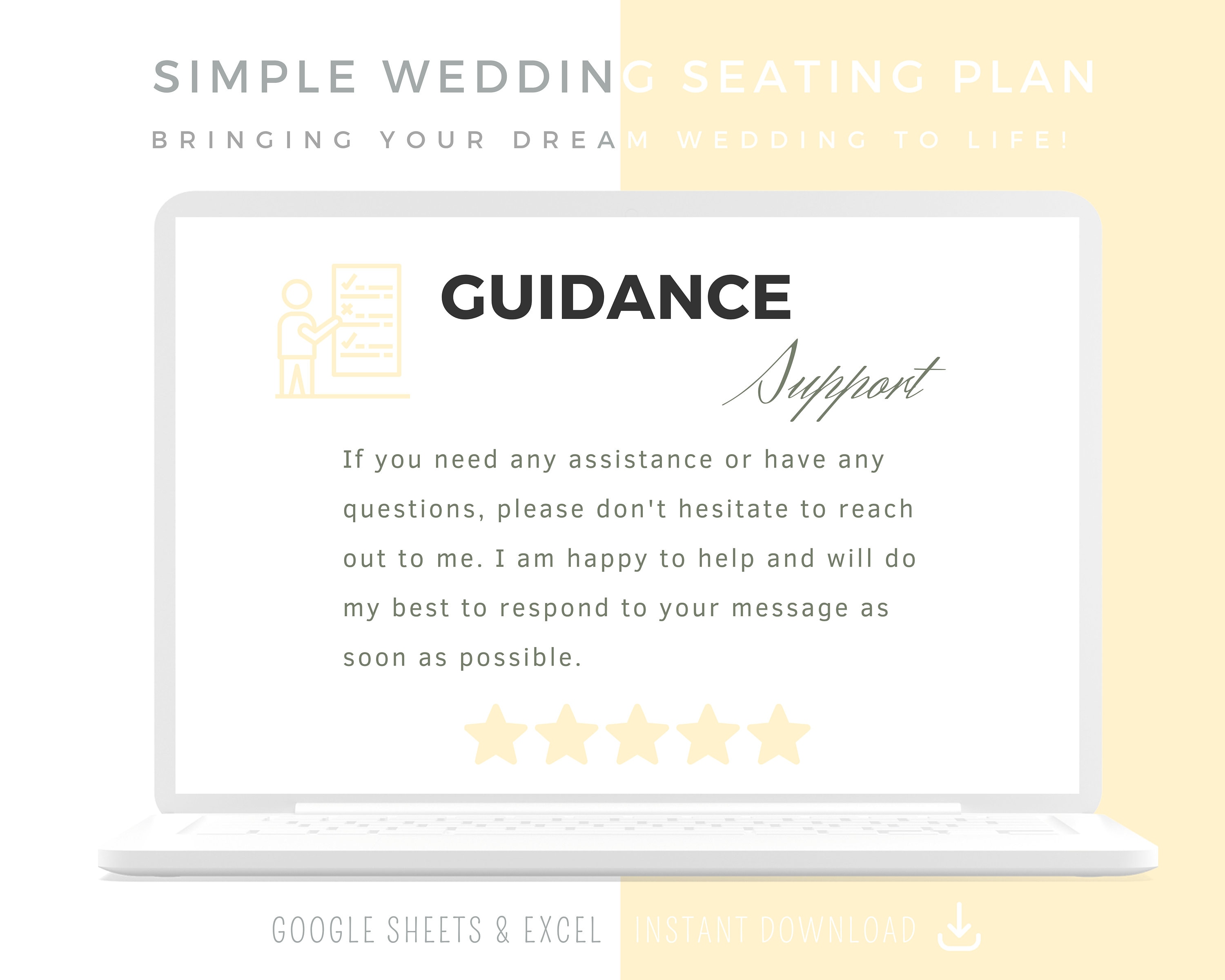 Seating Wedding Plan Template Digital Wedding Table Numbers - Etsy