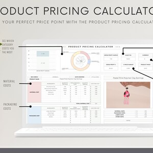 Product Pricing Calculator Spreadsheet for Excel and Google Sheets ...