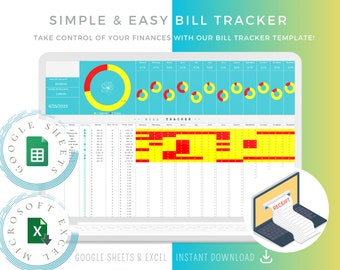 Utility Bill Tracker Excel Spreadsheet, Utilities Tracker Google Sheets ...