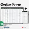 PDF Restaurant Order Sheet - Etsy