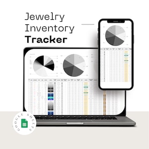 Excel Jewelry Inventory Template - Etsy
