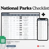 Canada National Parks Checklist Poster: Travel Bucket List (PDF) - Etsy