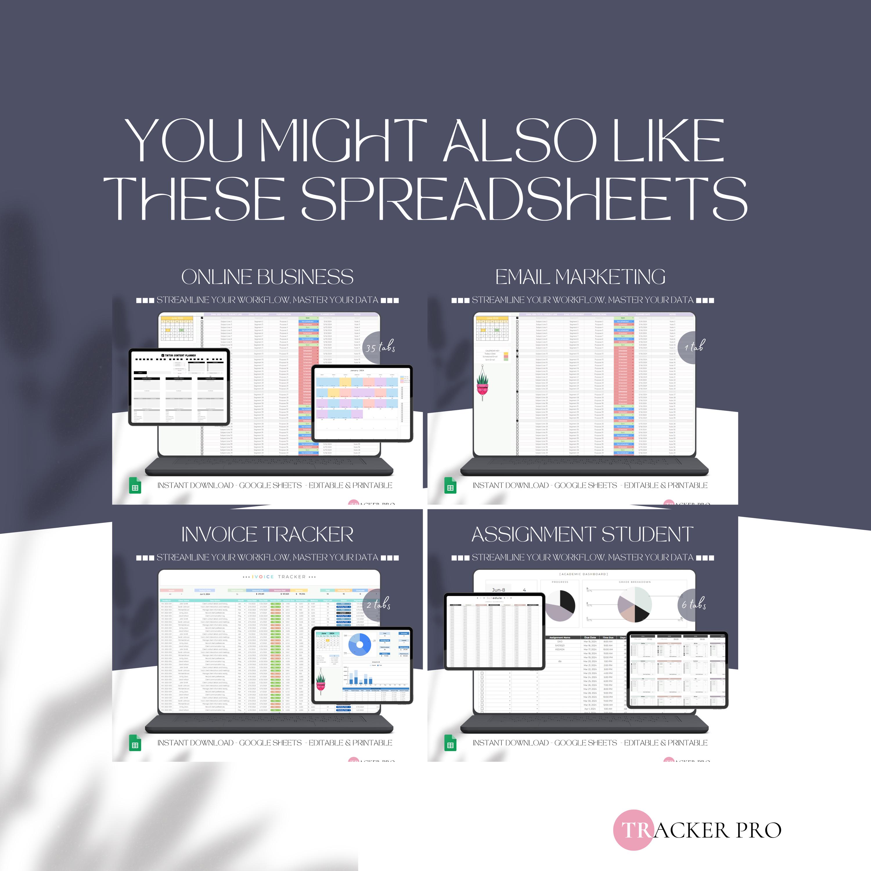 Jewelry Inventory Checklist Tracker, Jewelry Making Planner List Excel ...