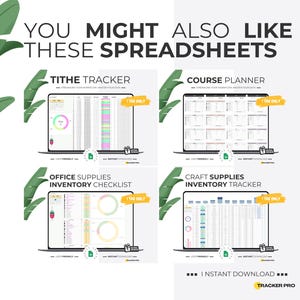 Yarn Inventory Tracker Excel Spreadsheet, Yarn Organizer Worksheet ...