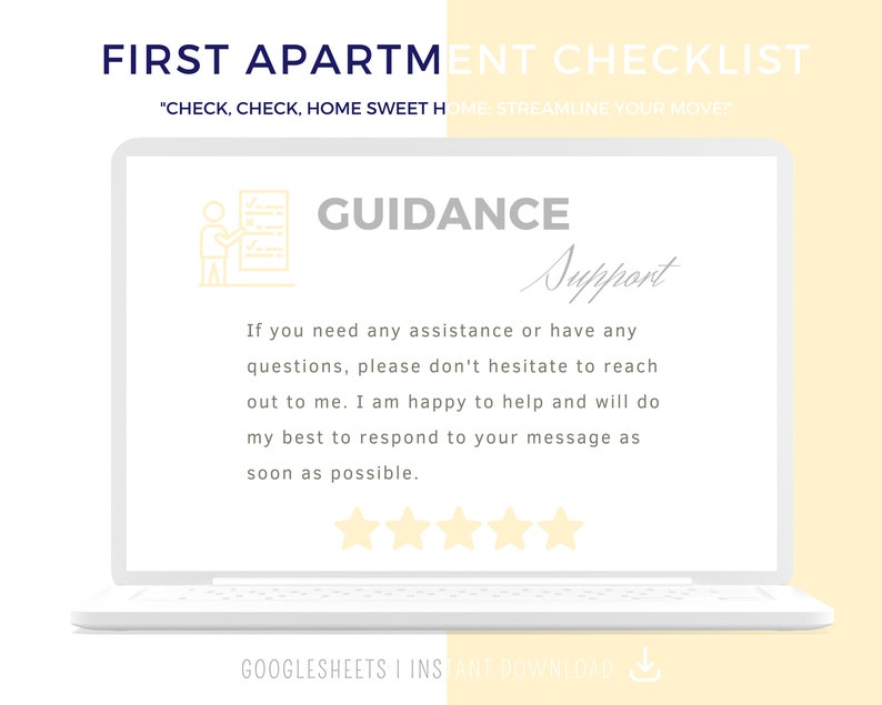 First Apartment Checklist Template Excel Spreadsheet, Our First ...