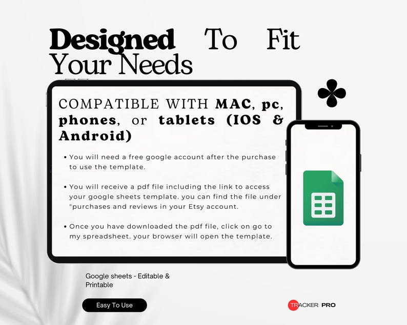 Open House Sign-in Tracker Google Sheets Template (visitor Contact Log ...