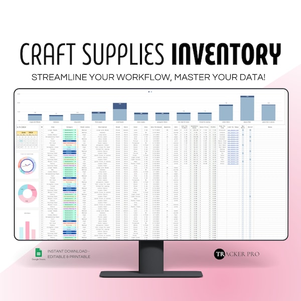 Candle Inventory Spreadsheet - Etsy