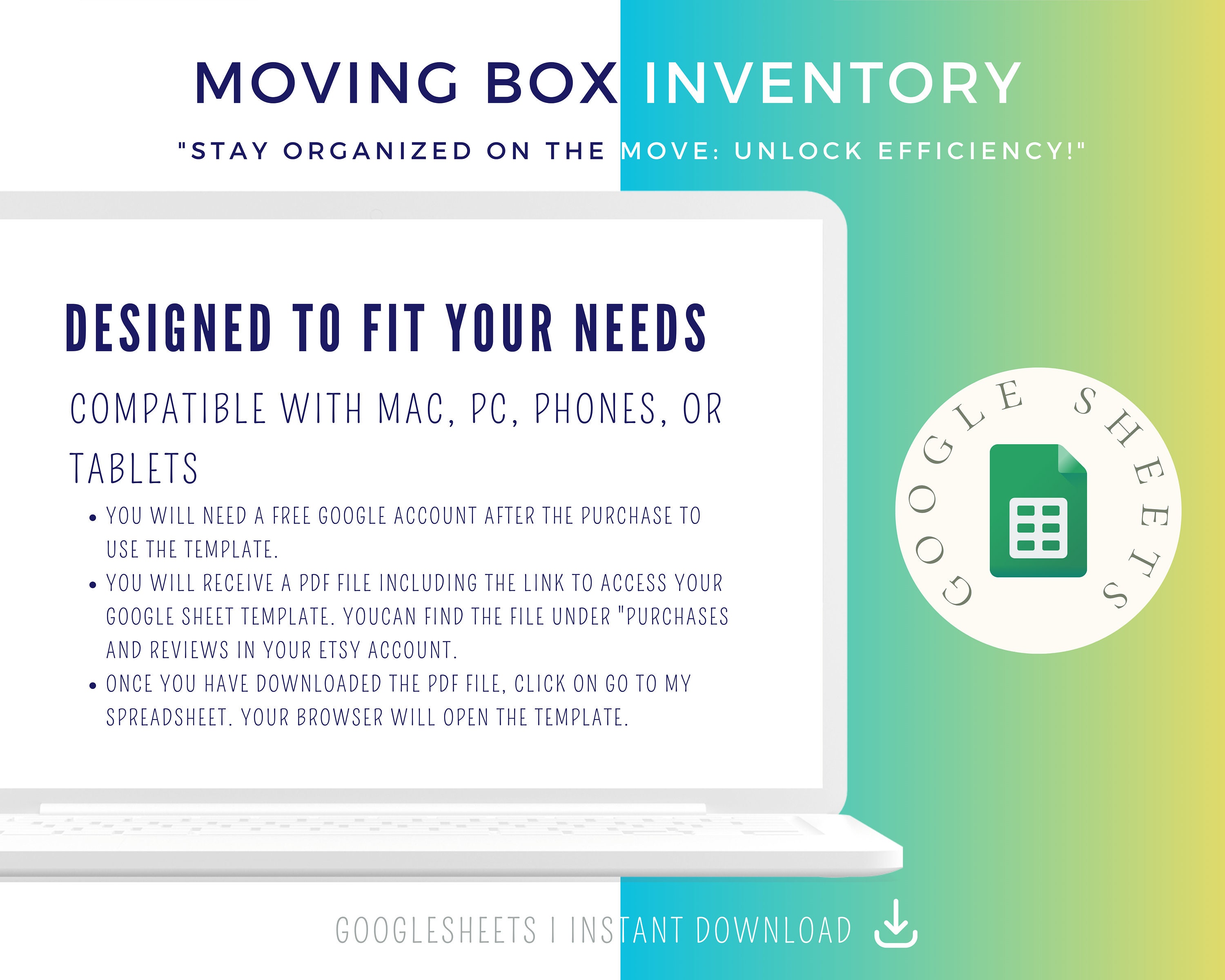 Moving Box Contents List Excel Spreadsheet, Moving Planning, Storage ...