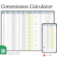 Easy DIY Custom Pricing Commission Sheet Template for Artists, Crafters ...