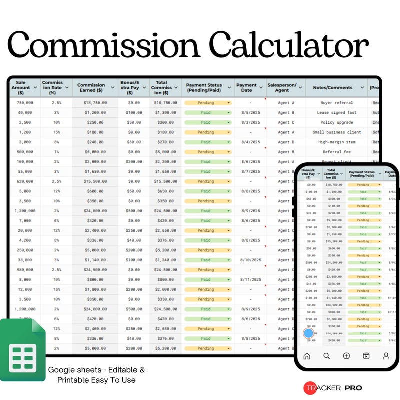 Employee Tracker Income - Etsy