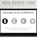 Realtor CRM, Realtor Client Tracker, Realtor Client Sheet, Realtor ...