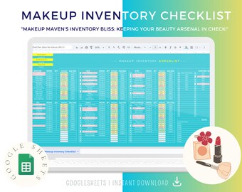 Makeup Inventory Management, Makeup Artist, Makeup Planner, Makeup ...