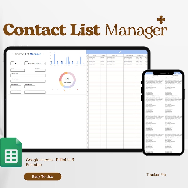 TrackerPro - Etsy