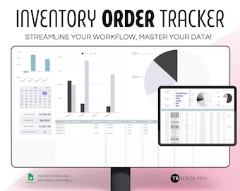 Order Tracker Spreadsheet Order Tracker Google Sheets Small Business ...