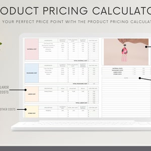 Product Pricing Calculator Spreadsheet for Excel and Google Sheets ...