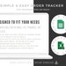 Order Manager & Tracker Google Sheets Excel Template Small Business ...