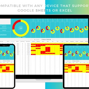 Utility Bill Tracker Excel Spreadsheet, Utilities Tracker Google Sheets ...