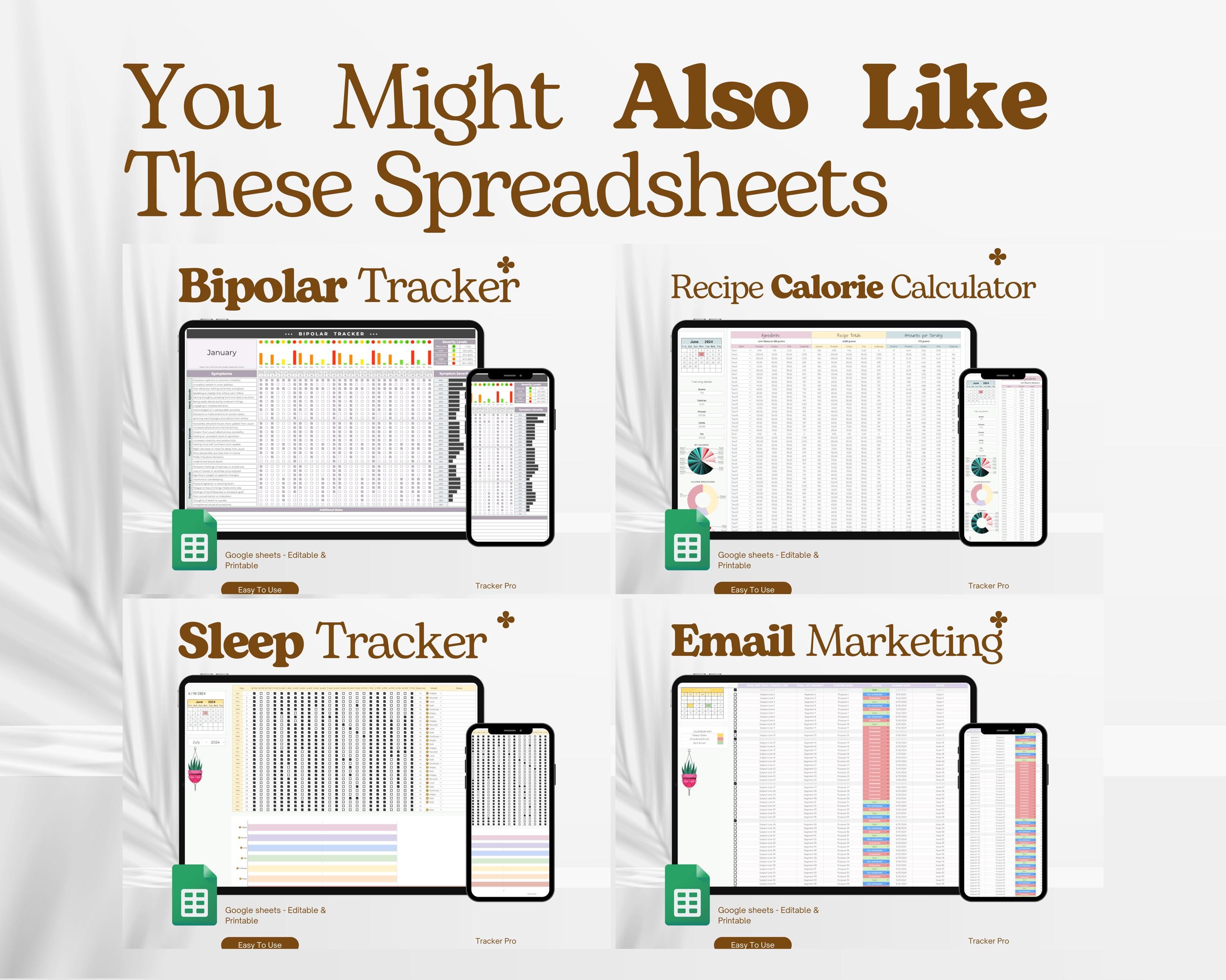 Medication Tracker Google Sheet, Daily Medication Log, Medication ...