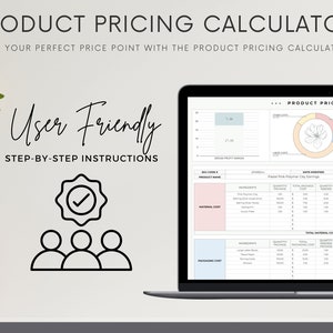 Product Pricing Calculator Spreadsheet for Excel and Google Sheets ...