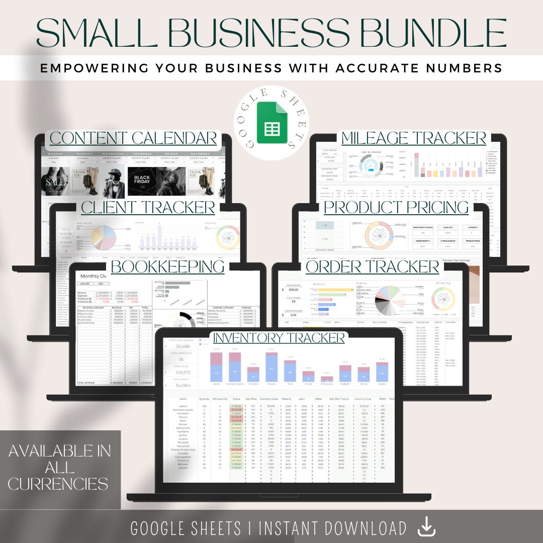 Small Business Inventory Management & Tracker Materials Products ...