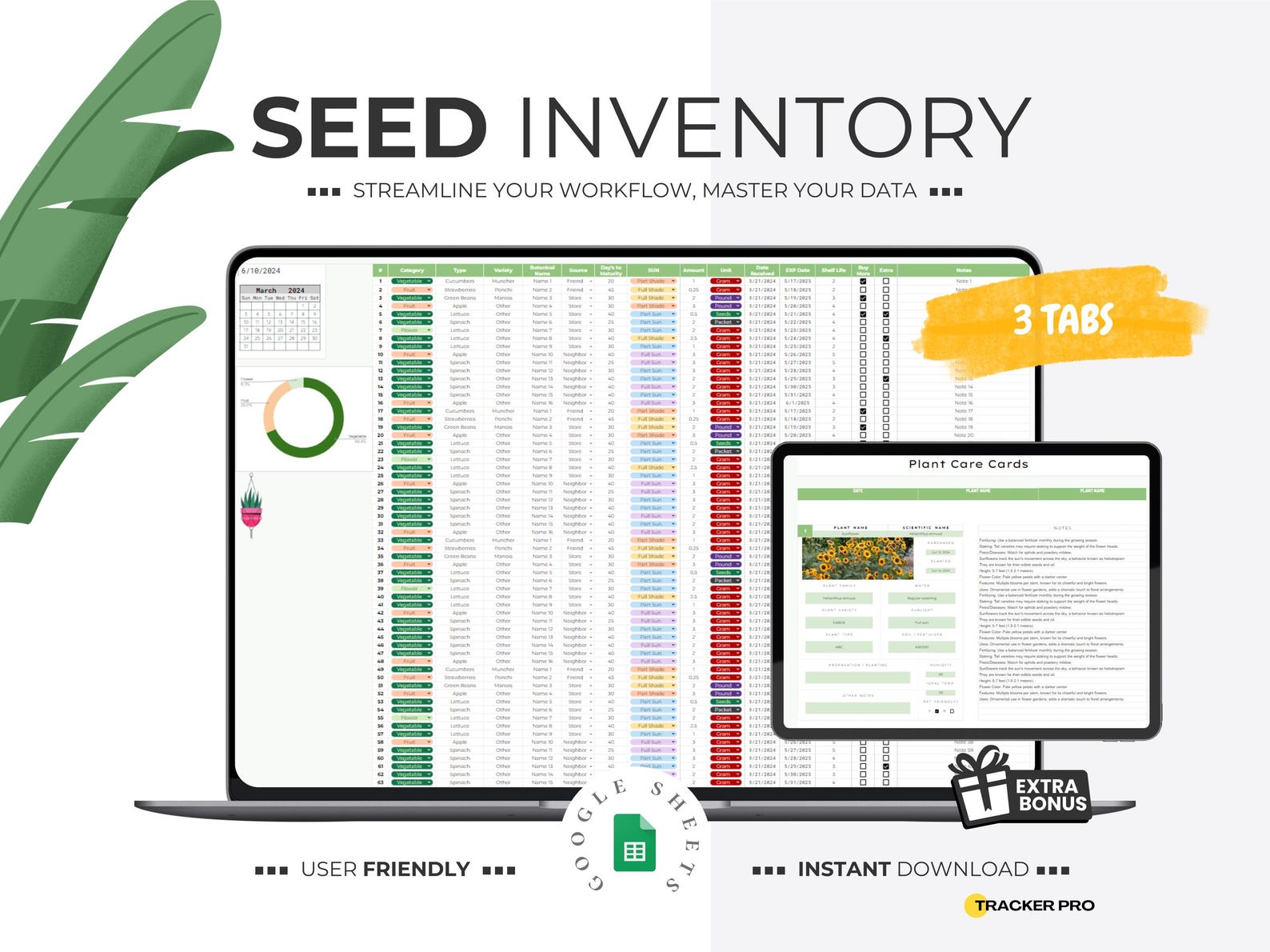 Seed Inventory Tracker, Garden Seeds Organization, Seed Starting, Seed ...