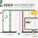 Seed Inventory Tracker, Garden Seeds Organization, Seed Starting, Seed ...