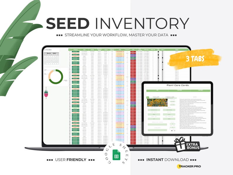Seed Inventory Tracker, Garden Seeds Organization, Seed Starting, Seed ...