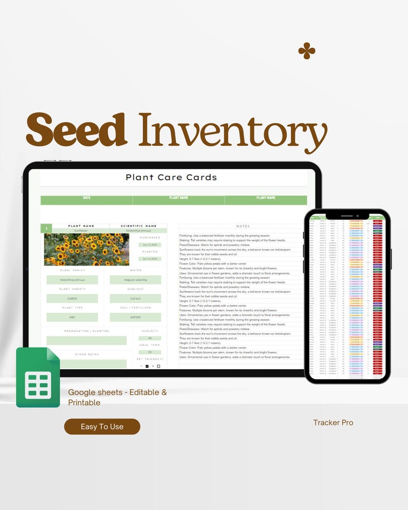 Seed Inventory Tracker, Garden Seeds Organization, Seed Starting, Seed ...