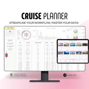 Cruise Itinerary Planner, Digital Cruise Planner Spreadsheet, Cruise ...