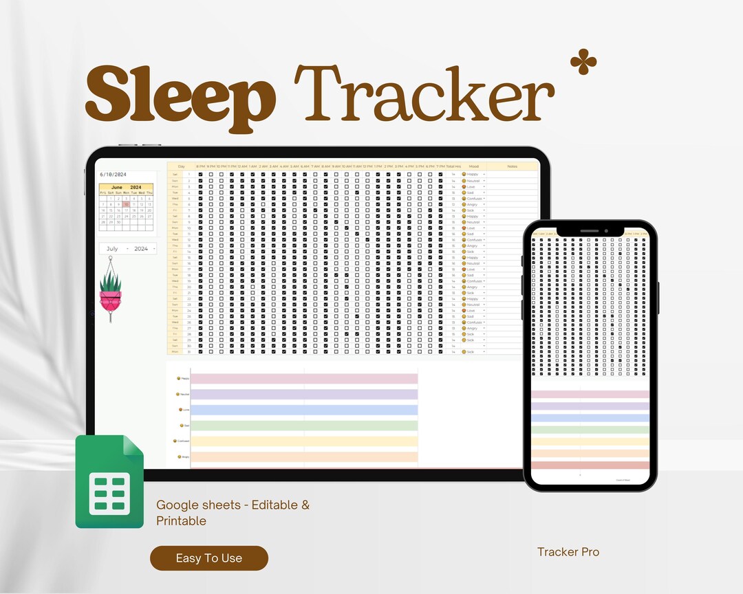 Sleep Tracker, Sleep Diary, Sleep Log, Mood Tracker, Baby Tracker ...