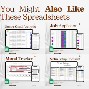 Student Planner Spreadsheet for Google Sheets Academic Planner Course ...