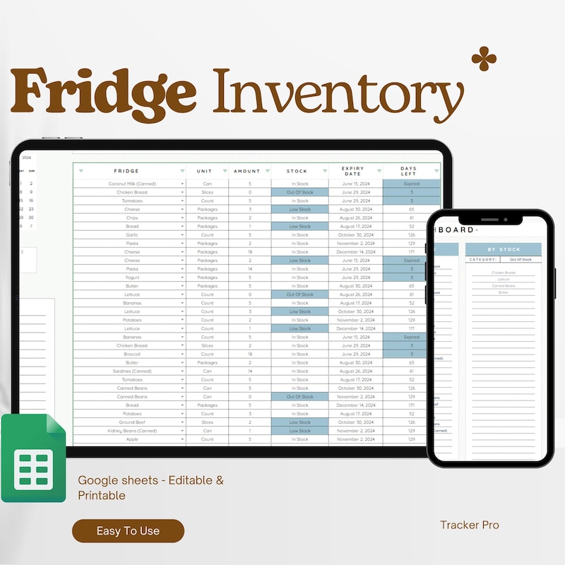 Refrigerator List - Etsy UK