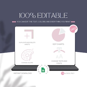 Reading Tracker Spreadsheet Google Sheets Digital Library Book Tracker ...