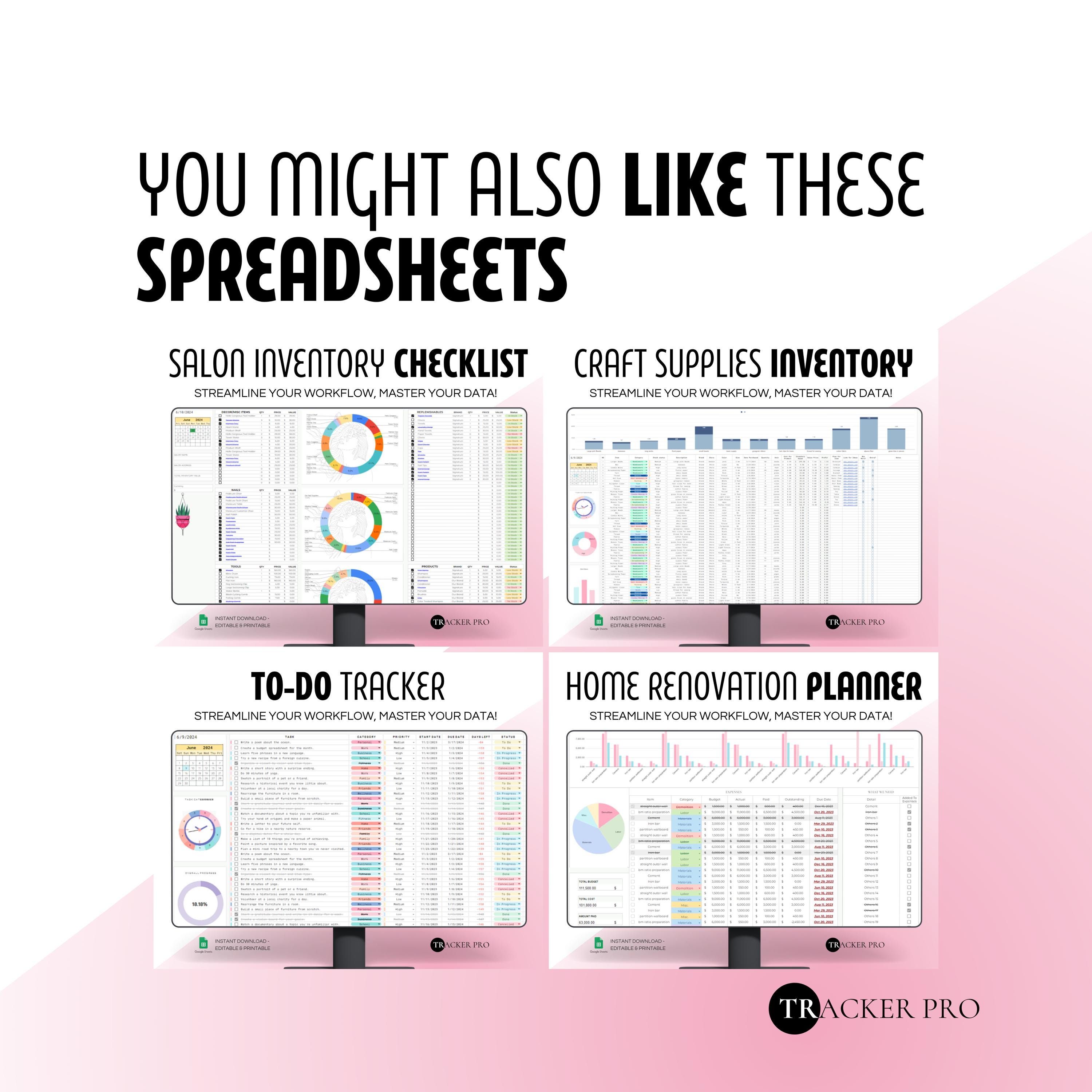 Travel Planner Spreadsheet, Vacation Planner Google Sheets, Holiday ...