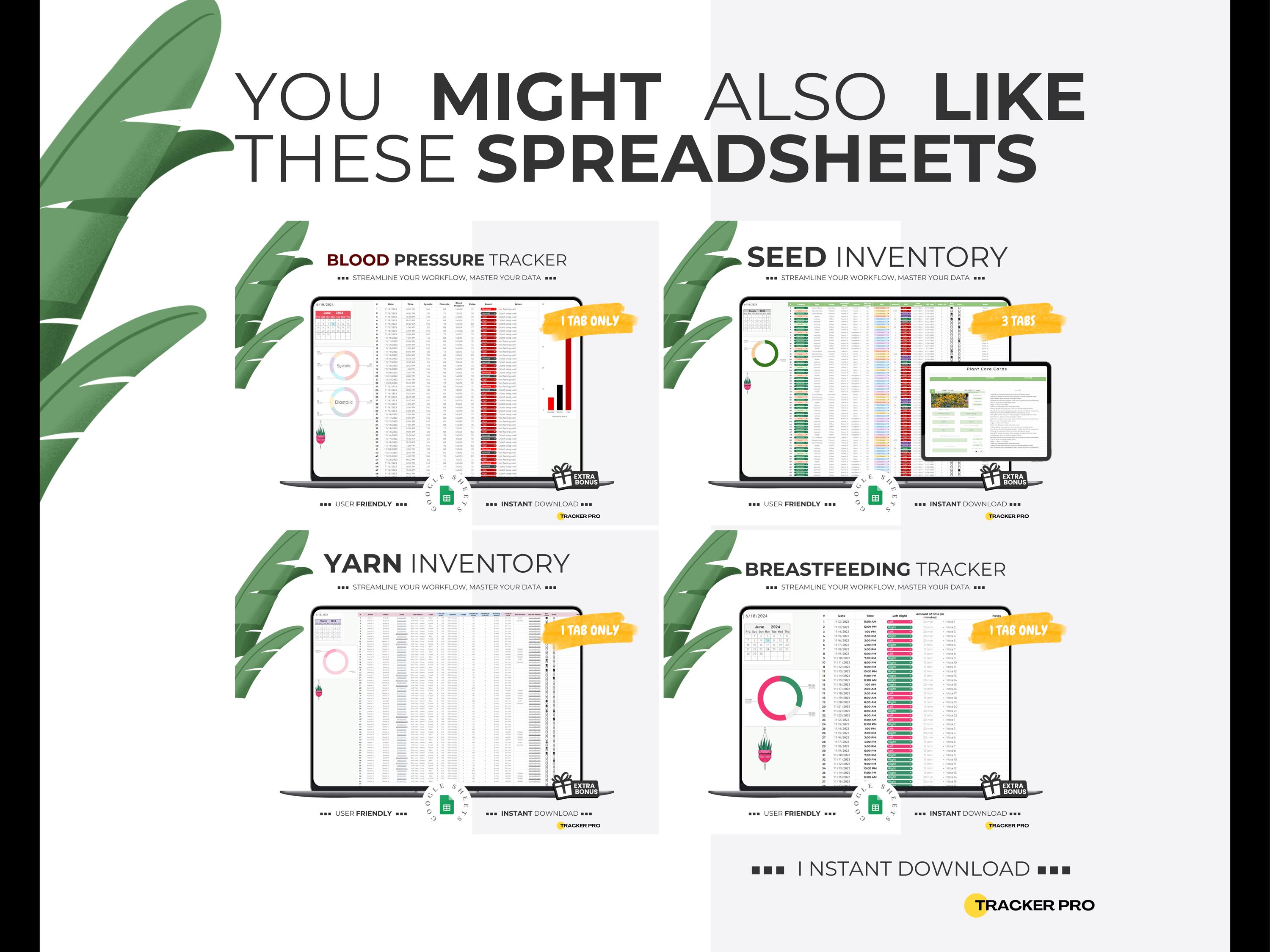Birthday Tracker Template Excel Spreadsheet, Birthday Gift Tracker ...