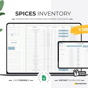 Herbs and Spices Chart for Cooking Printable, List of Herbs and Spices ...