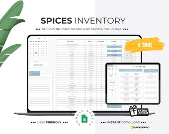 Herbs and Spices Chart for Cooking Printable, List of Herbs and Spices ...